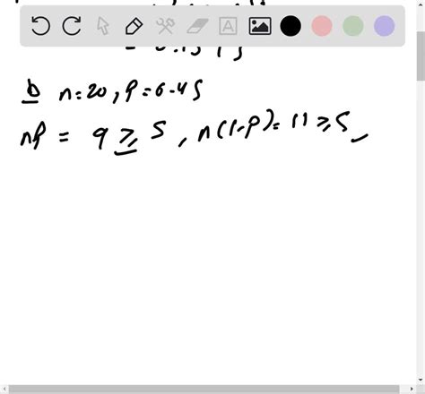 SOLVED Consider A Binomial Experiment With Trials And Probability Of Success On A Single