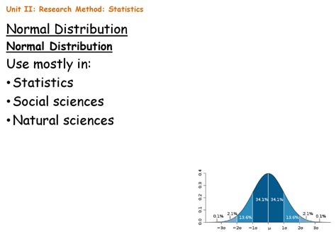 Unit II: Research Method: Statistics - ppt download