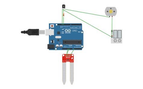 Circuit Design სარწყავი სისტემა Tinkercad