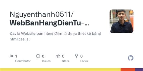 GitHub Nguyenthanh WebBanHangDienTu Basic Đây là Website bán hàng điện tử được thiết kế