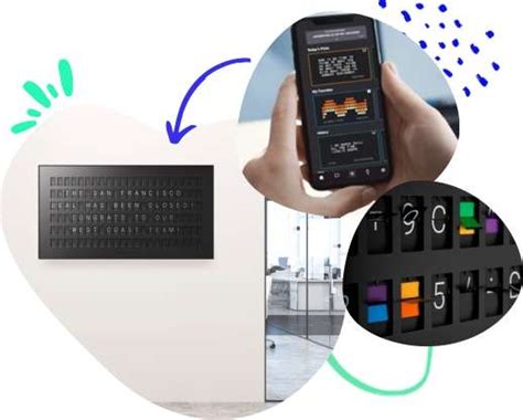 Split Flap Display Experiences Digital Events Inc