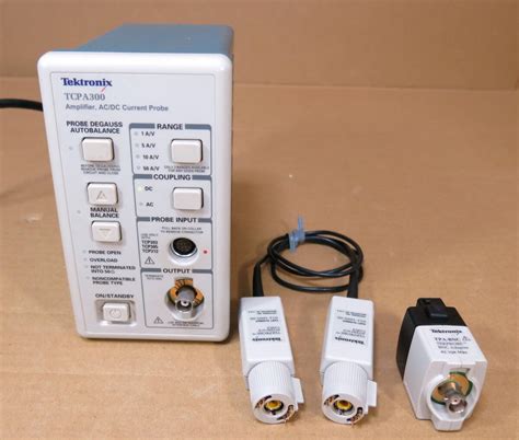 Tektronix Tcpa300 Amplifier Ac Dc Current Probe＋interface Cable Bnc Adapter その他