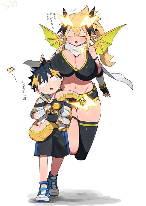 Itoriyo Nakamura Yuto San Chan Raisei No Ryu Tsukai Highres Boy Girl Age Difference