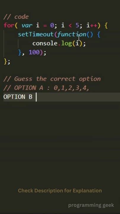 Javascript Quiz How Well Do You Know Settimeout Function In Jsprogrammingjavascriptcoding