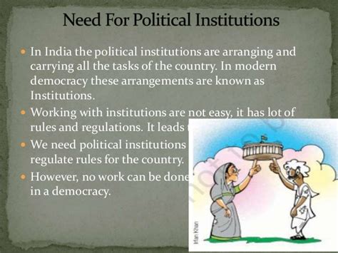 Working Of Institutions Class 9