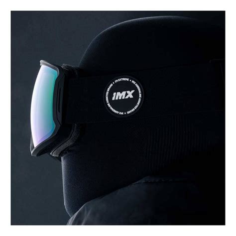 Gogle Motocyklowe Imx Peak Purple Matt Black Szyba PodwÓjna Blue Irridium Brown Fioletowy
