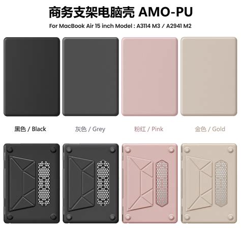 For MacBook Air Pro 13 14 15 16 M2 M3 Laptop Shockproof Case PC Cover Shell Shopee Philippines