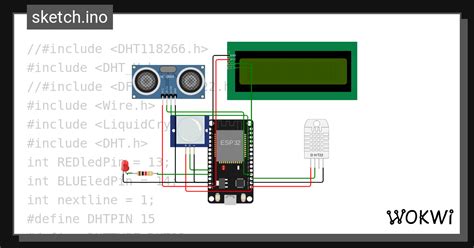 Suburban Multifunction Detector Wokwi Esp32 Stm32 Arduino Simulator