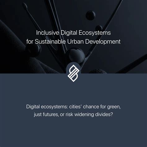 Inclusive Digital Ecosystems For Sustainable Urban Development → Scenario