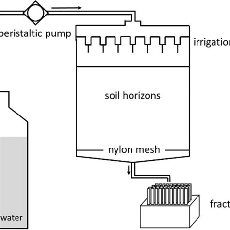 Schematic Illustration Of The Experimental Setup Of The Irrigation Download Scientific Diagram
