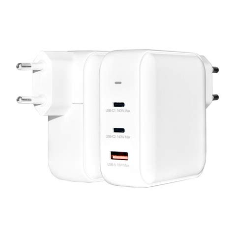 Buy Wholesale China Popular High Quality Eu W Gan Usb A C Charger Power Adapter At Usd