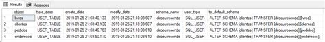 SQL Server Como identificar a alterar o schema padrão dos usuários do banco de dados Dirceu
