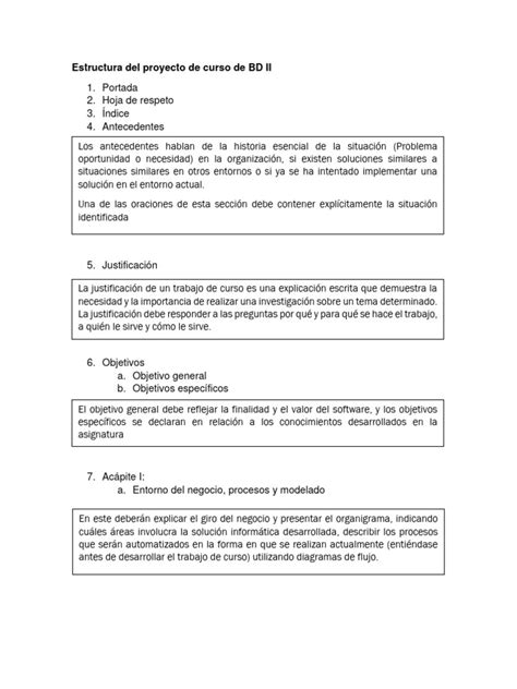 Proyecto Bd 2 Estructura Y Requisitos Pdf Base De Datos Relacional Modelo Conceptual