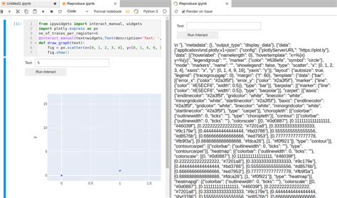 Save Widgets State Spill Over Text In Voila · Issue 491 · Voila