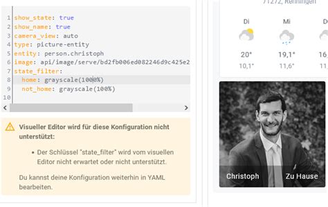 Picture Entity For Home Away Status Configuration Home