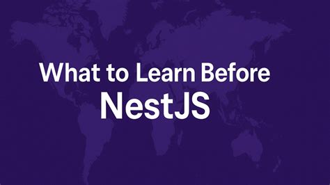 🧪 What To Learn Before Nestjs