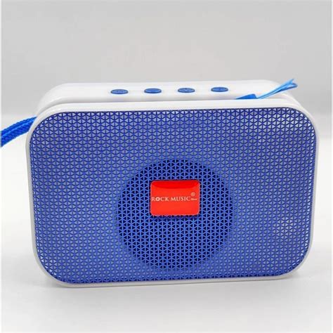 Rock Music Rectangle Blue Wireless Bluetooth Speaker At Rs 195 Piece