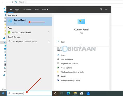Ways To Open Control Panel On Windows