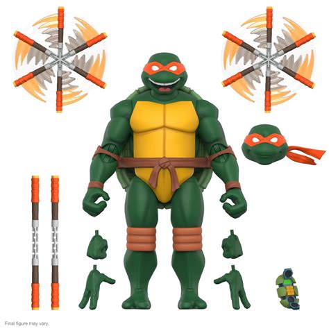 Cowabunga Dudes Super7 Debuts New 2003 Tmnt Michelangelo Figure