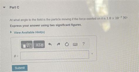 Solved A μC particle moves with a speed of m s Chegg
