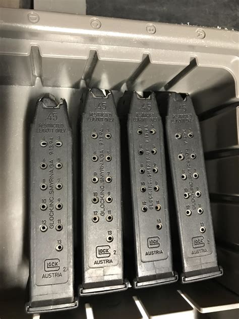 LE GOVT Only Restricted Glock Mags Are They More Valuable Are They Allowed In States That