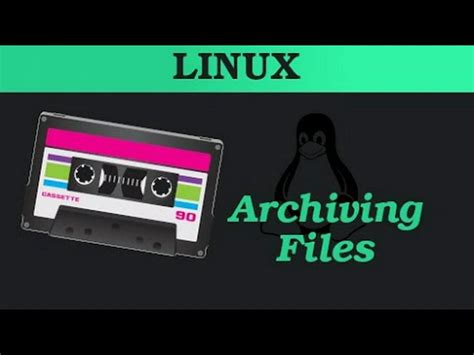 how to archive folders in linux a tar and gzip tutorial