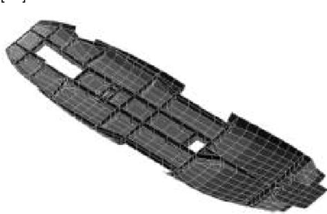 figure 2 from finite element simulation of a full scale crash test of a