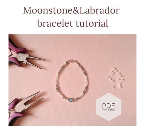 Diy Kits For Adultsbeaded Bracelet Tutorialtutorial Diy Pdf Etsy Diy Bracelets Tutorials