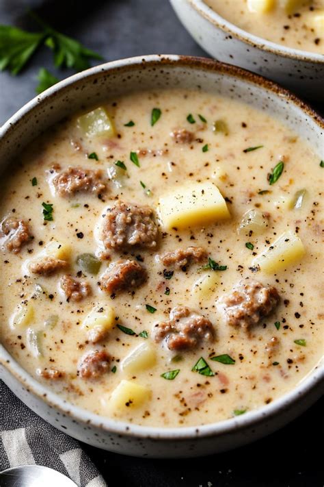 Creamy Sausage Soup