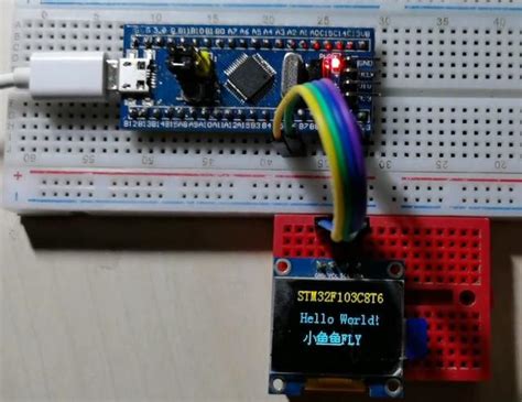 Stm32单片机屏幕一直闪stm32使用hal库函数点亮oled Csdn博客