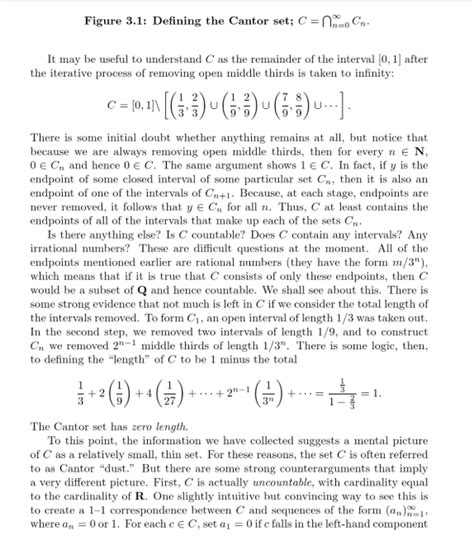 solved figure 3 1 defining the cantor set c ncn it may