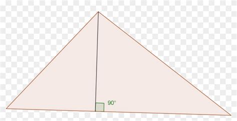A Triangle Broken Up Into Two Right Triangles Triangle With Two Right Angles HD Png Download