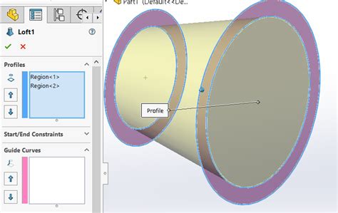 Selecting Hollow Profile To Loft Autodesk Community