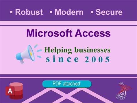Microsoft Access Database Design And Database Development Upwork