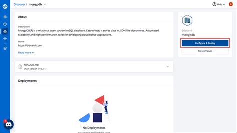 Deploying Mongodb Helm Chart Devtron K8s Dashboard