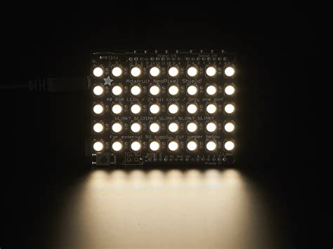 Adafruit Neopixel Shield 40 Rgbw Natural White ~4500k Id 2865 Adafruit Industries