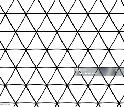 삼각형 요소로 매끄러운 기하학적 패턴을 추상화합니다 간단한 흑백 선형 모자이크 텍스처입니다 벡터 0명에 대한 스톡 벡터 아트 및 기타 이미지 Istock