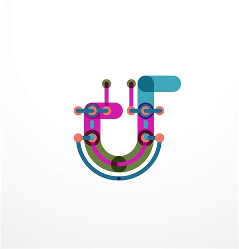 Premium Vector Linear Business Logo Letter