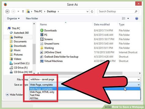 4 Ways To Save A Webpage Wikihow
