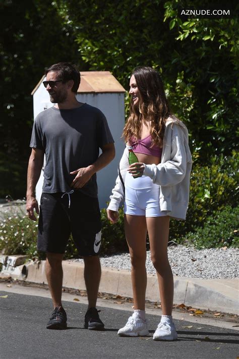 Tatiana Dieteman And Tobey Maguire Step Out For A Casual Walk To Get Their Daily Exercise In