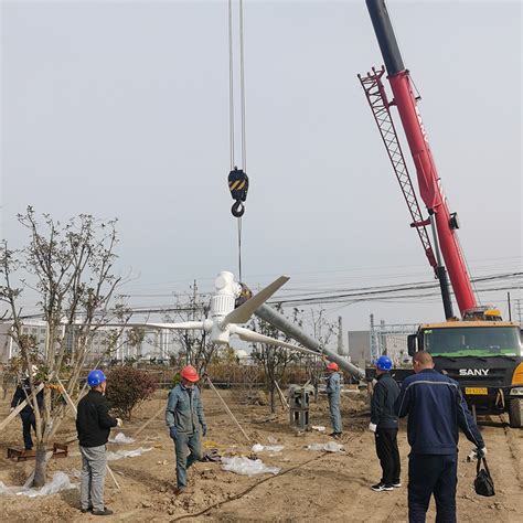 High Efficiency Generation Of On Grid 30kw Variable Pitch Control Wind