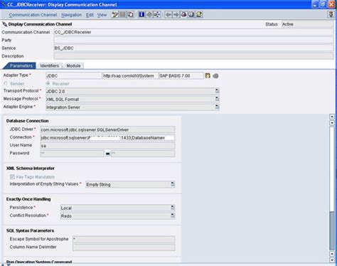 Best Practices With Receiver Jdbc Adapter Document Sap Community