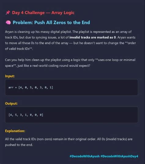 Day 4 Daily Dsa Challenge Purva Ugale