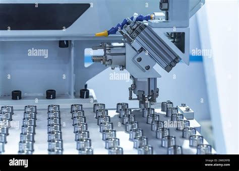 Smart Robot In Manufacturing Industry For Industry 40 And Technology Concept Robotic Vision