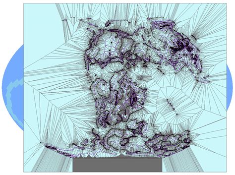Arcgis Desktop Thiessen Polygons Extend Outside Of Extent Of