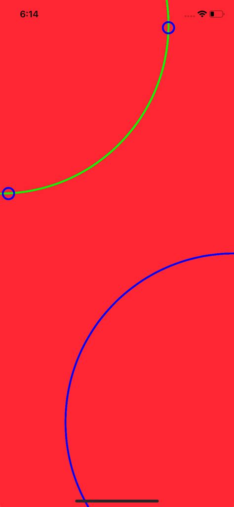 Swift How I Can Create This Circular Shape In Ios Swift4 Stack