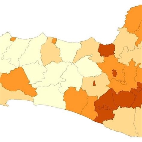 Custer Perform Of Hdi In Yogyakarta Special Region And Central Java