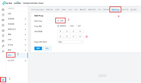如何在 Omada 路由器上設定 Dns Proxy 伺服器 Tp Link 台灣地區