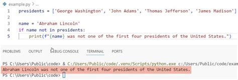 How To Check If An Element Is Not In A List In Python