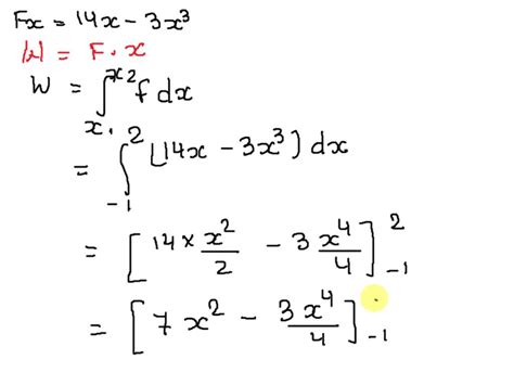 A Force Acting On An Object Moving Along The X Axis Is Given By Fx